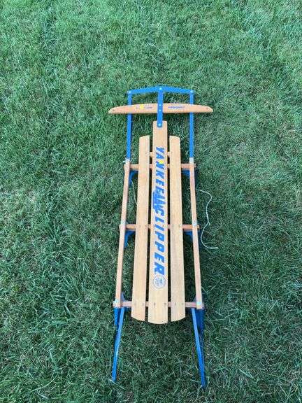 Steel Runner Sled - Kaufman Realty & Auctions