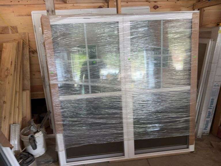Atrium Double Hung Window 72 by 72 in. - Kaufman Realty & Auctions