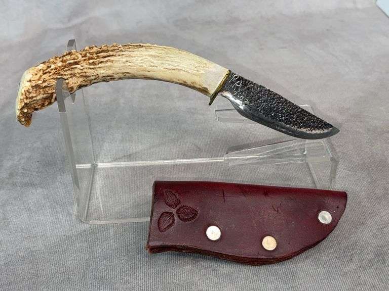 Custom Demarcus Knife - Kaufman Realty & Auctions