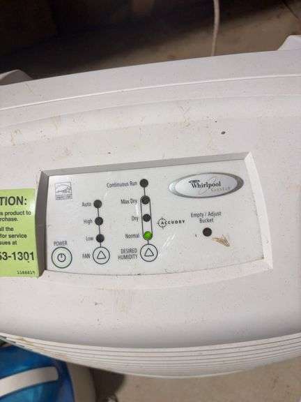 Whirlpool dehumidifier and SPT dual mist humidifier - Kaufman Realty ...