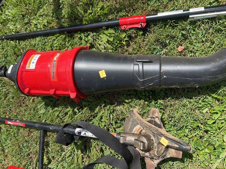 Troy-Bilt 4 Cycle JumpStart TB635 EC with Trimmer Plus Attachments ...