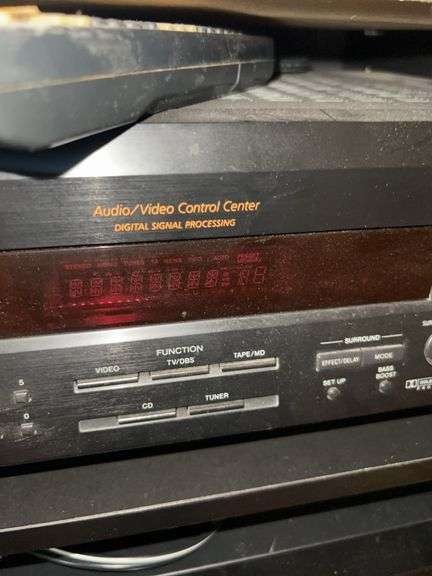 Sony Audio Video Control System and Remote - Kaufman Realty & Auctions