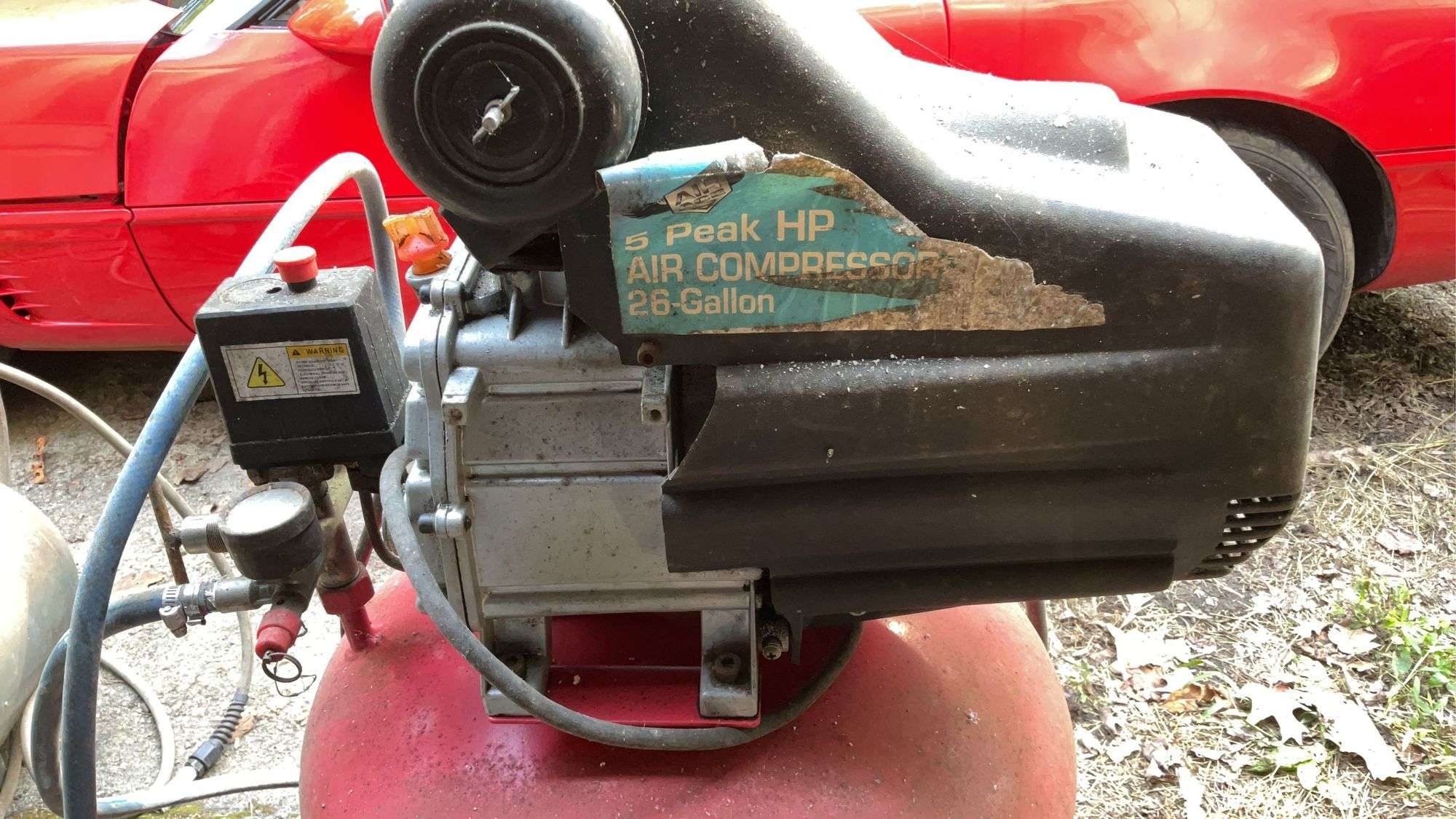 Air Ace 5 HP Air Compressor - Kaufman Realty & Auctions