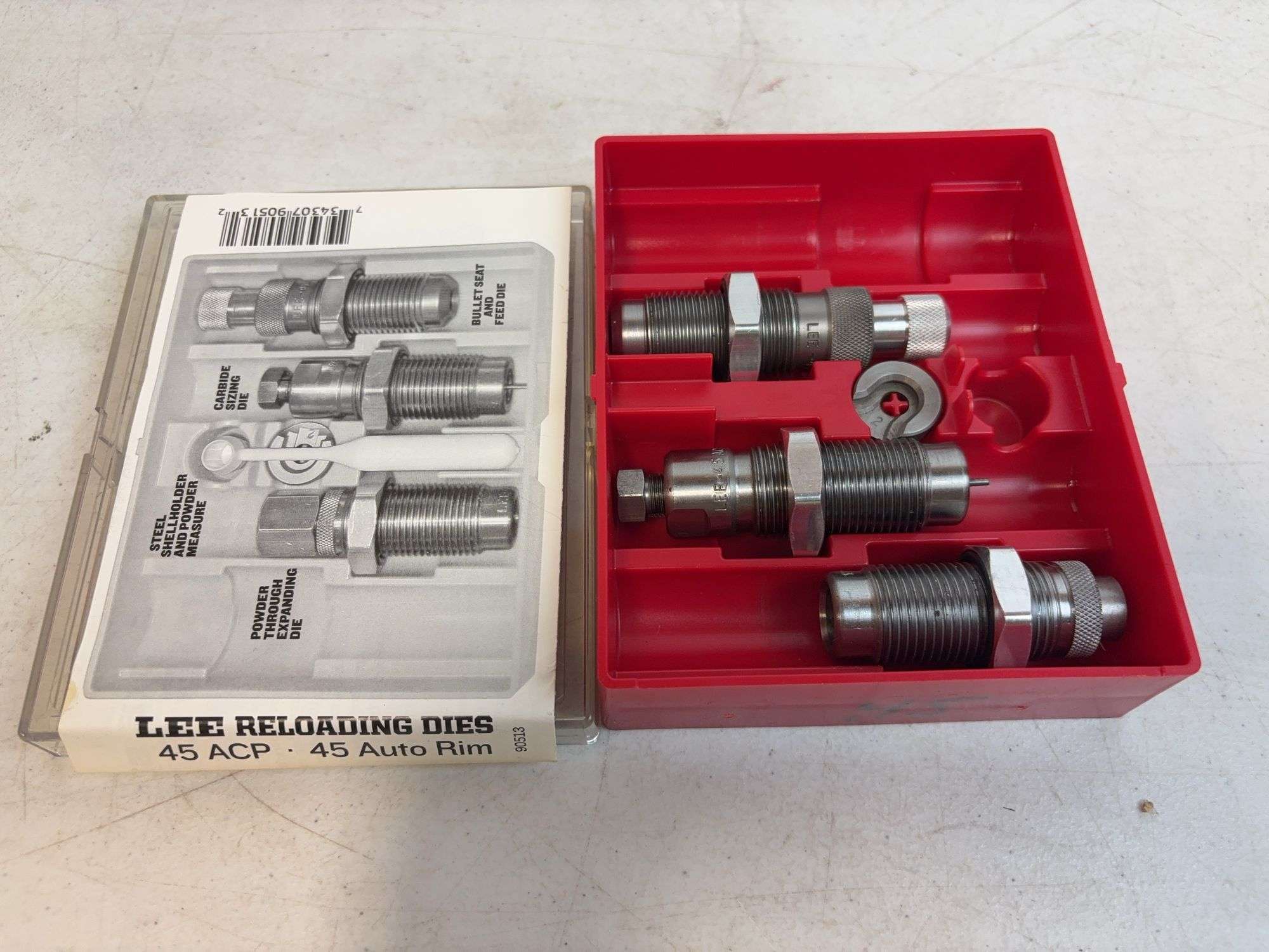 Reloading dies 45 ACP-45 auto rim - Kaufman Realty & Auctions