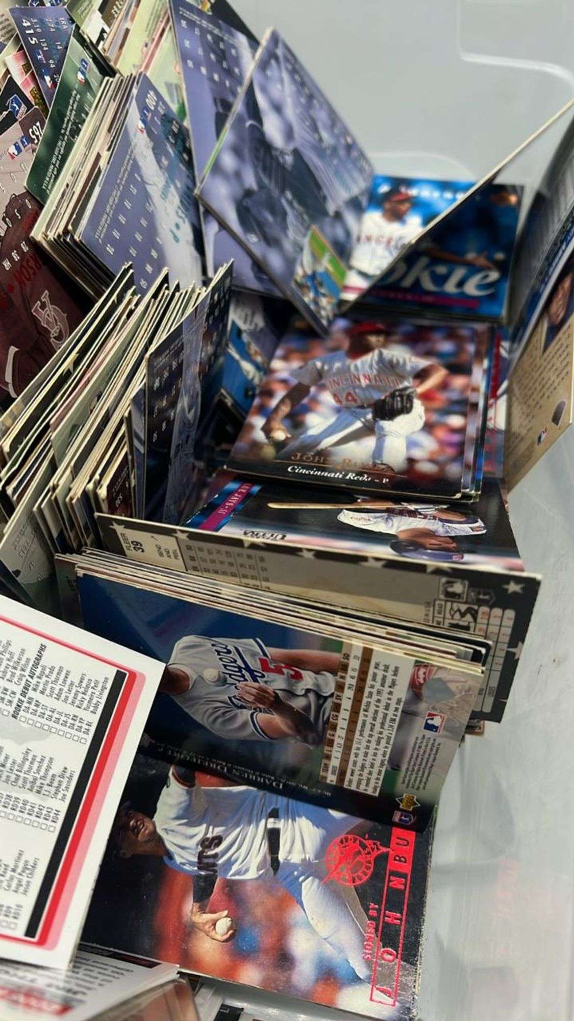 Mixed Sports Trading Cards Collection, MLB, NBA, NFL, 1990s Era ...