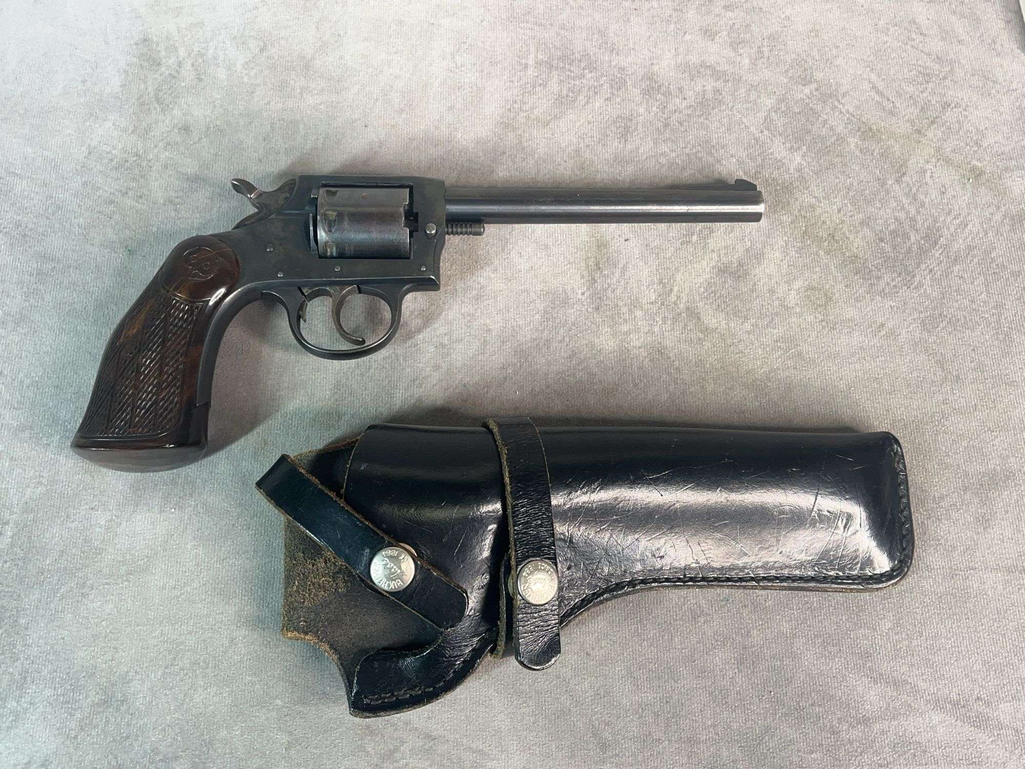 Iver Johnson Model 55 22 Target Ser# C26090 - Kaufman Realty & Auctions