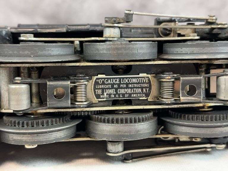 Lionel 2035 O Scale Steam Locomotive - Kaufman Realty & Auctions