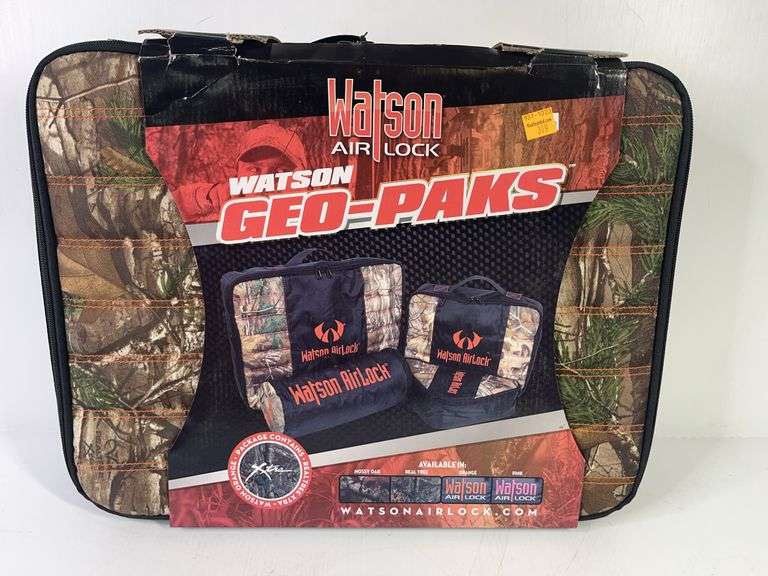 Watson Air Lock Geo-Paks - Kaufman Realty & Auctions