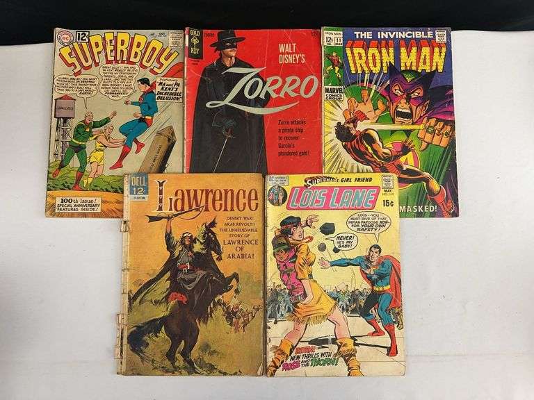 (5) Comic Books - Kaufman Realty & Auctions