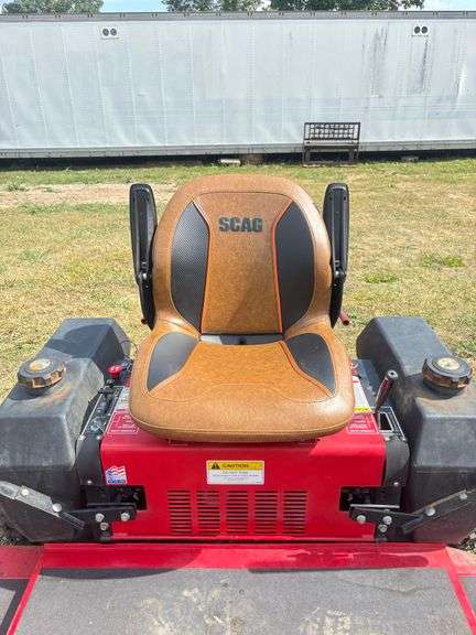 Steiner Zero Turn Mower, 60” Mower Deck, New Rear Big Grip Tires , Runs ...