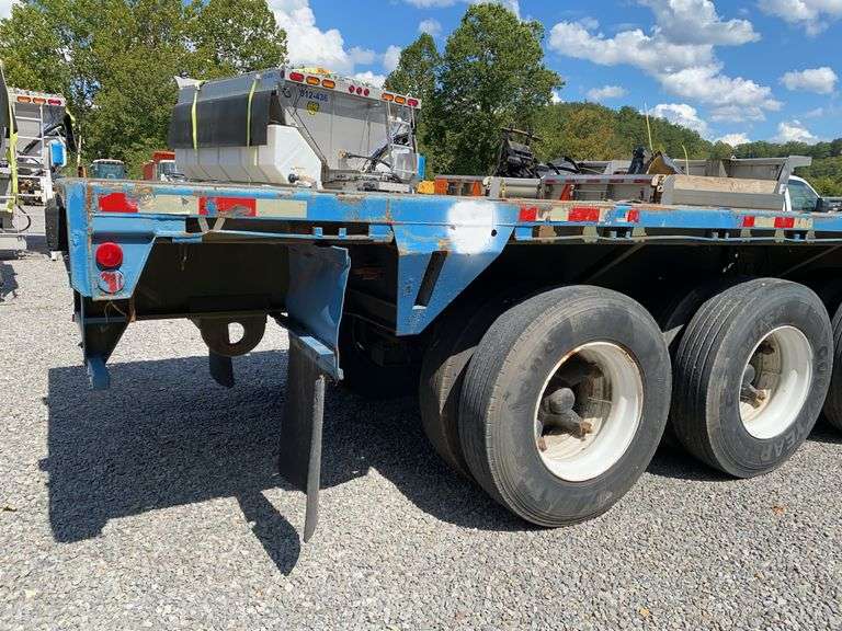 1985 Fruehaul M872 Semi Flat Bed Trailer Vin# W25KW810350502 - Kaufman ...