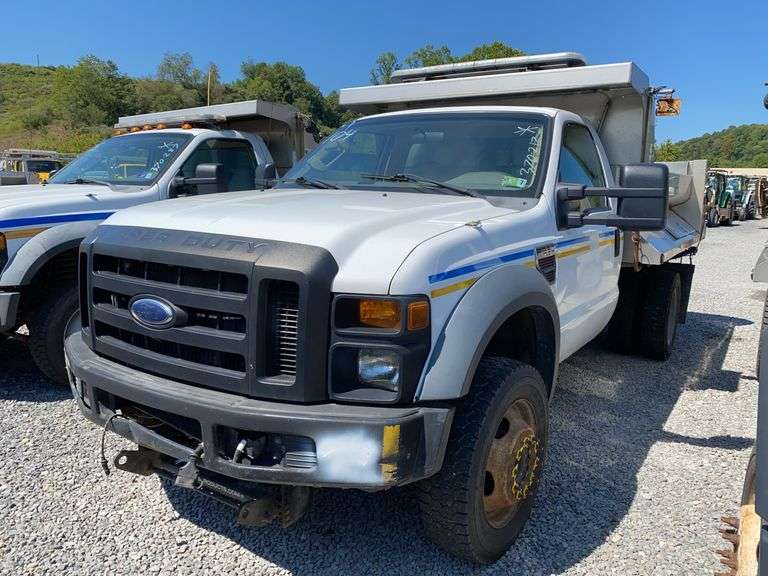 2010 Ford F550 1 Ton Dump Truck 4x4 Vin# 1FDAF57R29EA42475, 10,618 ...