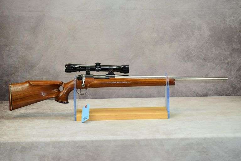 Remington Mod 722 Cal .308 Wiin Berger Stainless Barrel Bushnell 6x ...