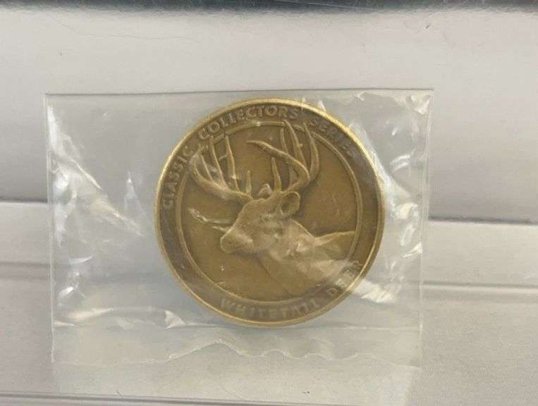 Classic Collectors Series Whitetail Deer Token - Kaufman Realty & Auctions