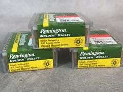 3 Boxes Remington 22 Golden Bullet - Kaufman Realty & Auctions