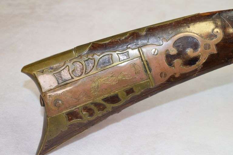 Unknown Half Stock Muzzleloader Cal .45 36” Barrel - Kaufman Realty ...