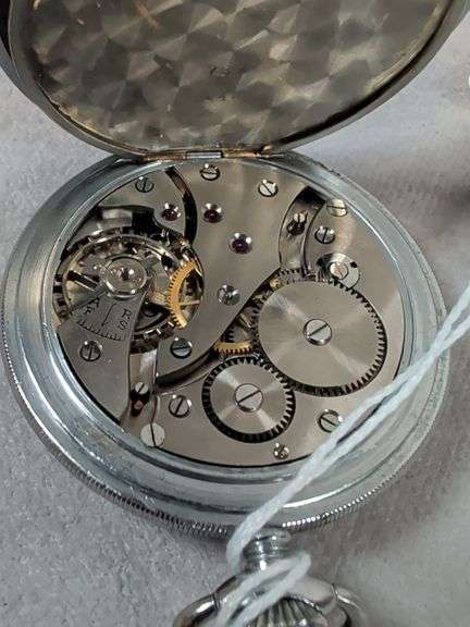 Landi Pocket Watch - with cows on front - Kaufman Realty & Auctions