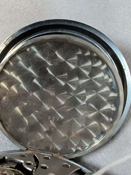 Landi Pocket Watch - with cows on front - Kaufman Realty & Auctions