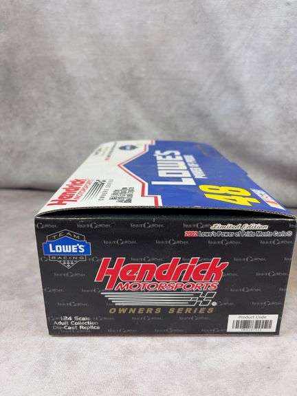 (2) 2002 Jimmie Johnson #48 Lowe's Power of Pride Monte Carlo NASCAR ...