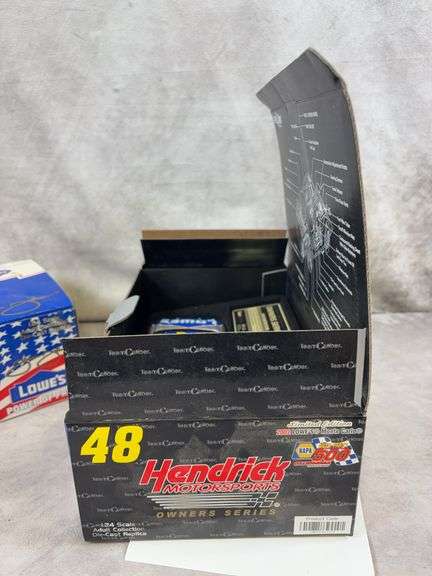 (2) 2002 Jimmie Johnson #48 Lowe's Power of Pride Monte Carlo NASCAR ...